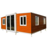 China Steel Structure Detachable Easy Folding Mobile Villa Prefab Expandable House 3 Bedroom with Kitchen for sale