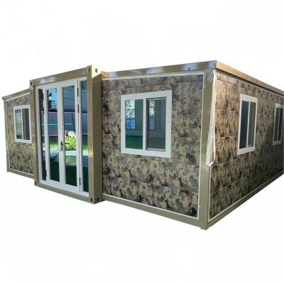 China Chinese Design Style 40ft Waterproof Expandable Container House with Steel Structure for sale