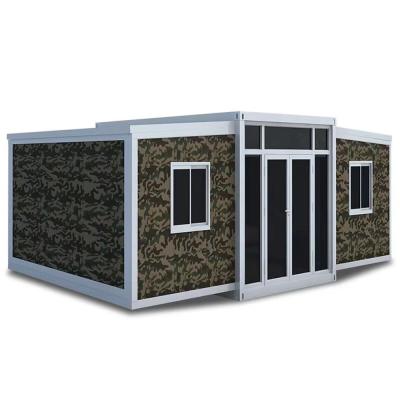 China Steel Structure Luxury 2 Bedroom Prefab Container House for Office and Dormitory for sale