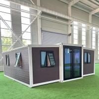 China Steel Structure Luxury 2 Bedroom Prefab Container House for Office and Dormitory for sale