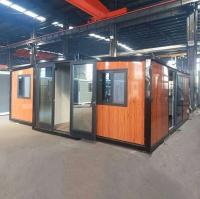 China Easy Assemble Folding Room Home Modern Design Polygon Roof Tempered Glass 3 Year Warranty for sale