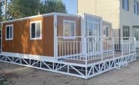 China Easy Assemble Folding Room Home Modern Design Polygon Roof Tempered Glass 3 Year Warranty for sale