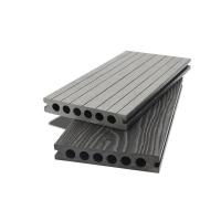 China Hollow Wood Plastic Composite Decking Flooring 150x25mm for Hotel Terrace Balcony for sale