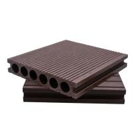 China Hollow Wood Plastic Composite Decking Flooring 150x25mm for Hotel Terrace Balcony for sale
