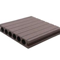 China Modern Design Solid Hollow Wood-Plastic Balcony Composite Floor for Easy Installation for sale