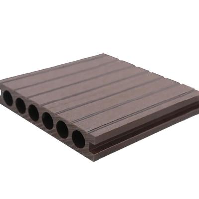 China Modern Design Solid Hollow Wood-Plastic Balcony Composite Floor for Easy Installation for sale