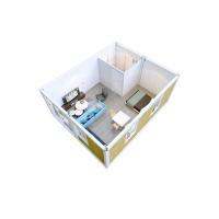 China Expandable Steel Container House for Hospital Shelter Project Chinese Design Style 3 Year Warranty for sale