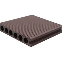 China Hotel Balcony Hollow Wood Plastic Composite Flooring Modern Design 25mm Thickness for sale