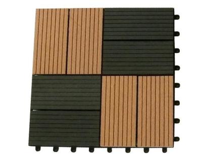 China High Durability Outdoor DIY Wood-plastic Flooring for Modern Backyard Projects for sale