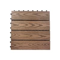 China High Durability Outdoor DIY Wood-plastic Flooring for Modern Backyard Projects for sale