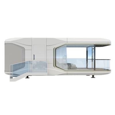China Portable Prefab Steel Frame Space Capsule Hotel for Vacation 3 Year Warranty for sale