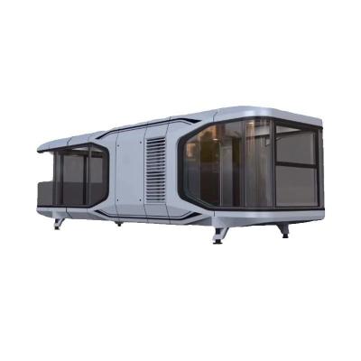 China Hotel Modern Capsule House Luxury Container Home Sleep Pod Outdoor Mobile Tiny House 3 Year Warranty for sale