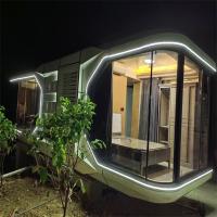 China Farmhouse Style Prefab House Sandwich Panel Steel Structure 3 Year Warranty for sale