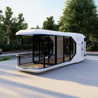 China Luxury Modern Prefabricated Container House for Hotel Space Capsule Steel Structure 3 Years Warranty for sale