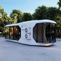 China Luxury Modern Prefabricated Container House for Hotel Space Capsule Steel Structure 3 Years Warranty for sale