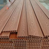 China 150x25mm WPC Decking First-Class Grade Hardwood Composite Flooring for Outdoor Terrace 3m Length for sale