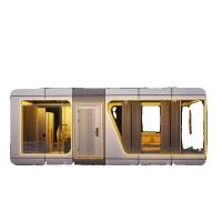 China Steel Container House for Hotel Farmhouse Use 3 Year Warranty Customizable for sale