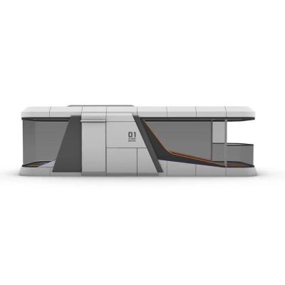 China Customizable Steel Container House Mobile Capsule Office Pod for Hotel Outdoor Living 20ft for sale