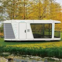 China Farmhouse Prefabricated Luxury Hotel Foldable Modern Capsule Camping House 20ft Steel for sale