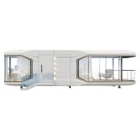 China 40ft Steel Folding Container House for Hotel Cabin Villa Office Pod 3 Year Warranty for sale
