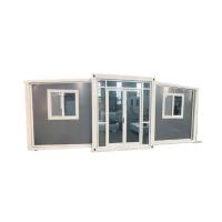 China Expandable Container House 20ft with Bathroom Kitchen Eco Friendly Prefab Home for sale