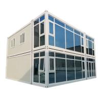 China Insulated Prefab Steel Container House Villa for Modern Tiny Living 20ft for sale