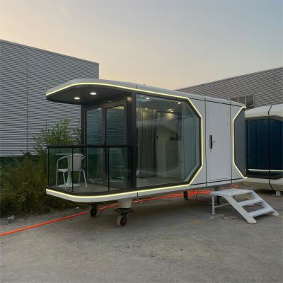 China Farmhouse Steel Space Capsule House 3-Year Warranty Modern Postmodern Container Home for sale