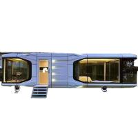 China Farmhouse Steel Space Capsule House 3-Year Warranty Modern Postmodern Container Home for sale