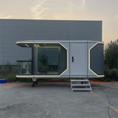 China Customizable Steel Mobile Capsule Office Pod Minimalist Design Outdoor Living 3 Year Warranty for sale