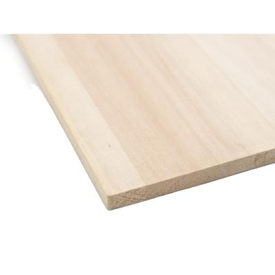 China Solid Wood Paulownia Jointed Board 18mm Eco-Friendly Indoor Panel for Furniture for sale