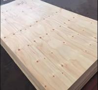 China 18mm 3/4 Double-Sided Decoration Pine Plywood Sheet 1220x2440mm for Roofing and Outdoor Wall for sale