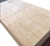 China 18mm 3/4 Pine Plywood Sheet 1220x2440mm for Hotel Roofing Outdoor Wall Construction for sale