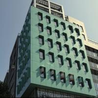 China 2/3/4/5/6mm Thickness Colored Exterior Wall Cladding Sheets for Outdoor Installations for sale