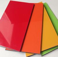 China 2/3/4/5/6mm Thickness Colored Exterior Wall Cladding Sheets for Outdoor Installations for sale