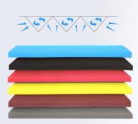China Customized Color Acoustic Wall Panel for Studio Room Foam Sound Absorption Cinema for sale