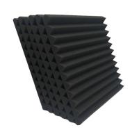 China Custom Color Acoustic Foam Panels 50mm Sound Insulation Wall Panels for Home Decor for sale