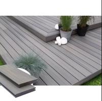 China Wood Plastic Composite Decking Floor 22mm Thickness Waterproof Outdoor Garden Patio Decking for sale