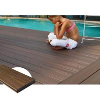 China Wood Plastic Composite Decking Floor 22mm Thickness Waterproof Outdoor Garden Patio Decking for sale