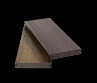 China Wood Plastic Composite Decking Floor 22mm Thickness Waterproof Outdoor Garden Patio Decking for sale