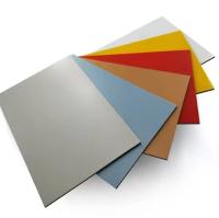 China Fireproof Aluminum Composite Panel 3mm 4mm 5mm PE PVDF Coated ACP Sheet for Exterior Use for sale