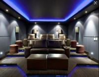 China Home Theater Studio Fireproof Acoustic Panels 1220x2420x12mm for sale