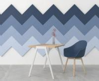 China Indoor Polyester Fiber Acoustic Board Wall Ceiling Decorative Art for sale