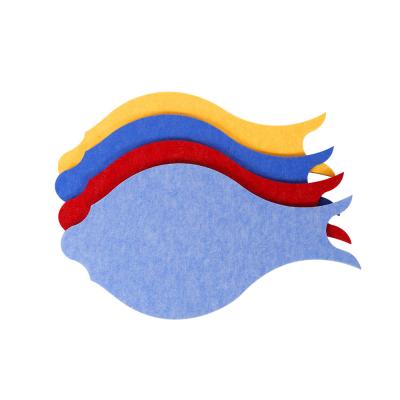 China DIY Shape Pattern Polyester Fiber Acoustic Panel Polyester Acoustic Panels Wall Decoration for sale
