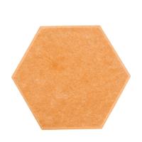 China 12 Pack 9mm Wall Felt Polyester Hexagonal Acoustic Panels Decorative Soft for sale