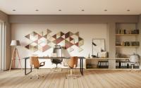 China Various Shape 100% Polyester Fiber Acoustic Panels Customized Size for sale