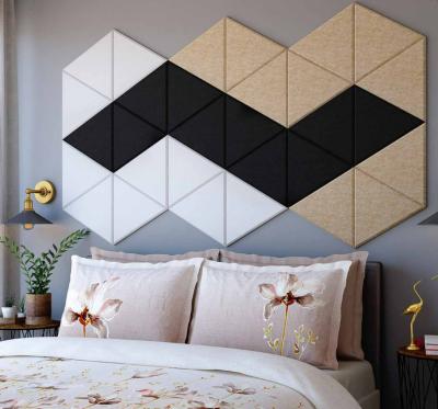 China Various Shape 100% Polyester Fiber Acoustic Panels Customized Size for sale