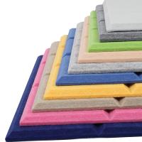 China Wall Decorative Carved Polyester Acoustic Panels Sound Insulation Board for sale