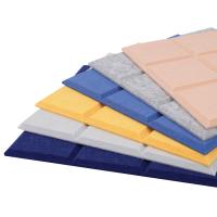 China Wall Decorative Carved Polyester Acoustic Panels Sound Insulation Board for sale