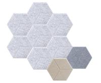 China Carved Hexagonal Acoustic Panels Sound Proofing Home Studio Workspace for sale