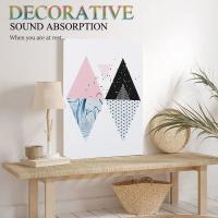 China Art Decorative Sound Absorbing Wall Panels For Walls Acoustic Treatment for sale